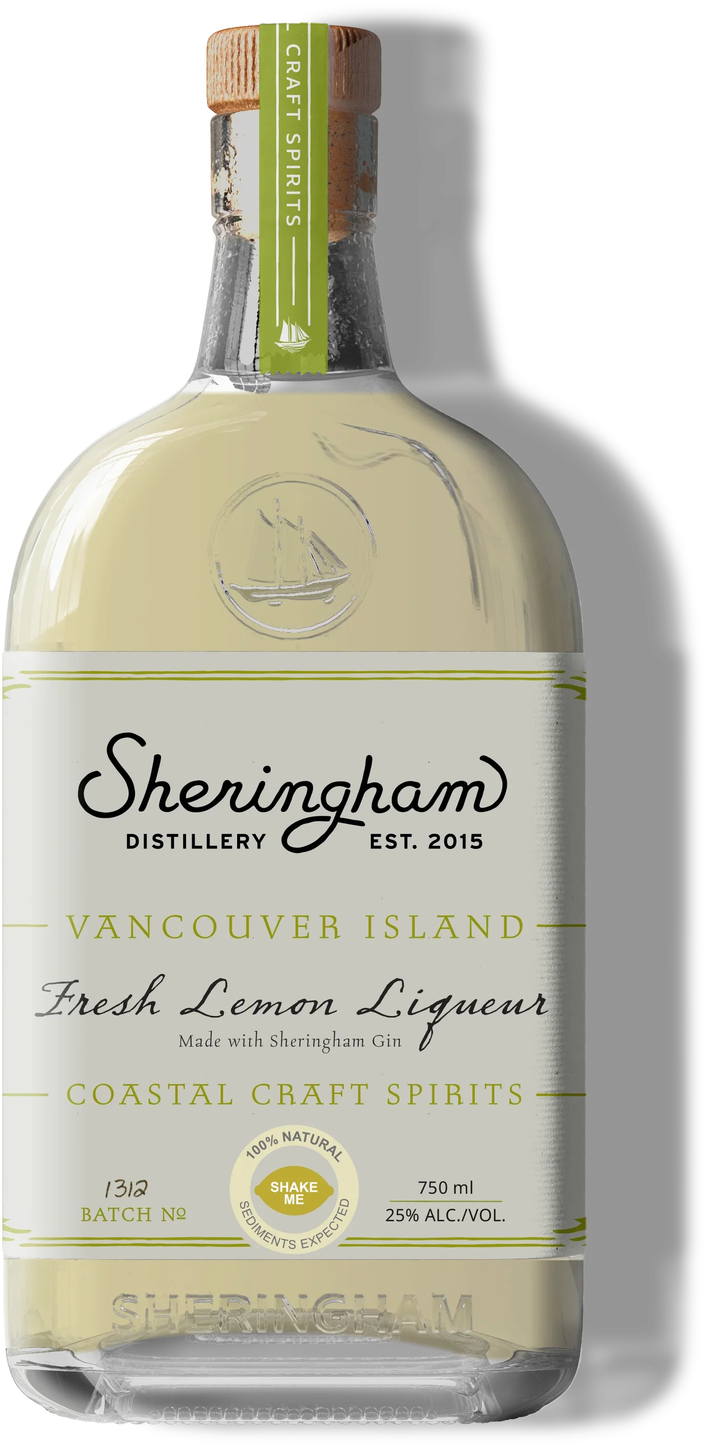 Sheringham Distillery Fresh Lemon 750 ML